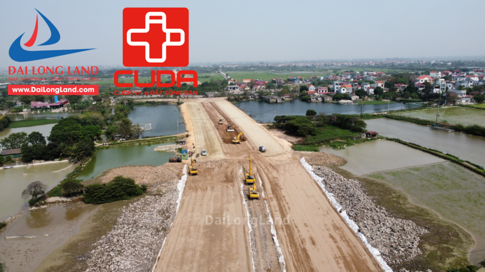 Tiến độ đường trục phía Nam Cienco 5 Mường Thanh phần 2