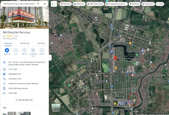 Xây dựng trường THPT công lập tại khu đô thị Thanh Hà Cienco 5